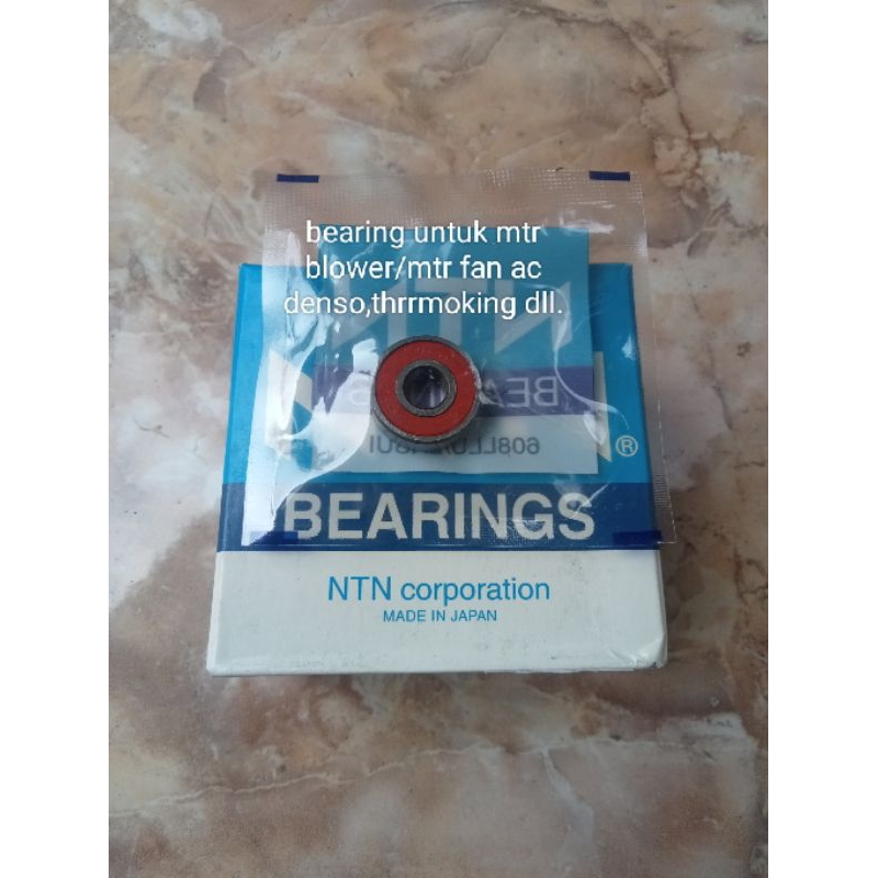 Jual bearing 608 2rs-ntn ori jepang(untuk mtr blower/fan denso tk dll ...