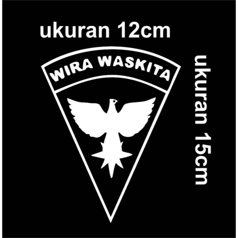 Jual 1191 cutting sticker logo wira waskita untuk kaca dan body mobil ...