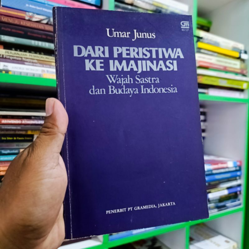 Jual (ORI) buku dari peristiwa ke imajinasi wajah sastra dan budaya Indonesia - Umar junus ...