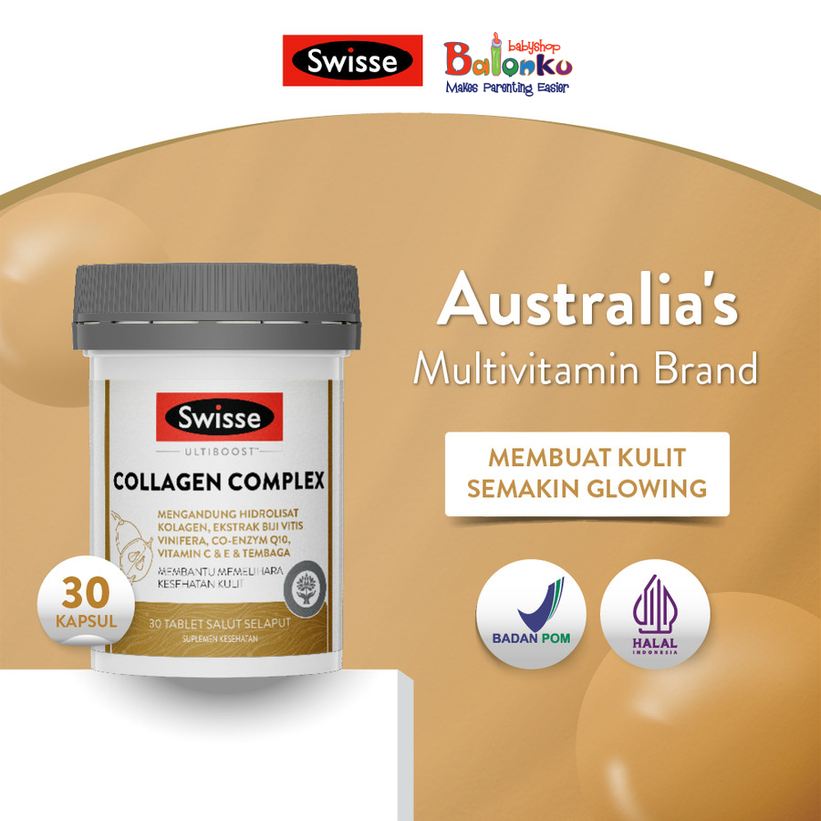 Jual Swisse Ultiboost Collagen Complex - Suplemen Kolagen Vitamin C dan ...