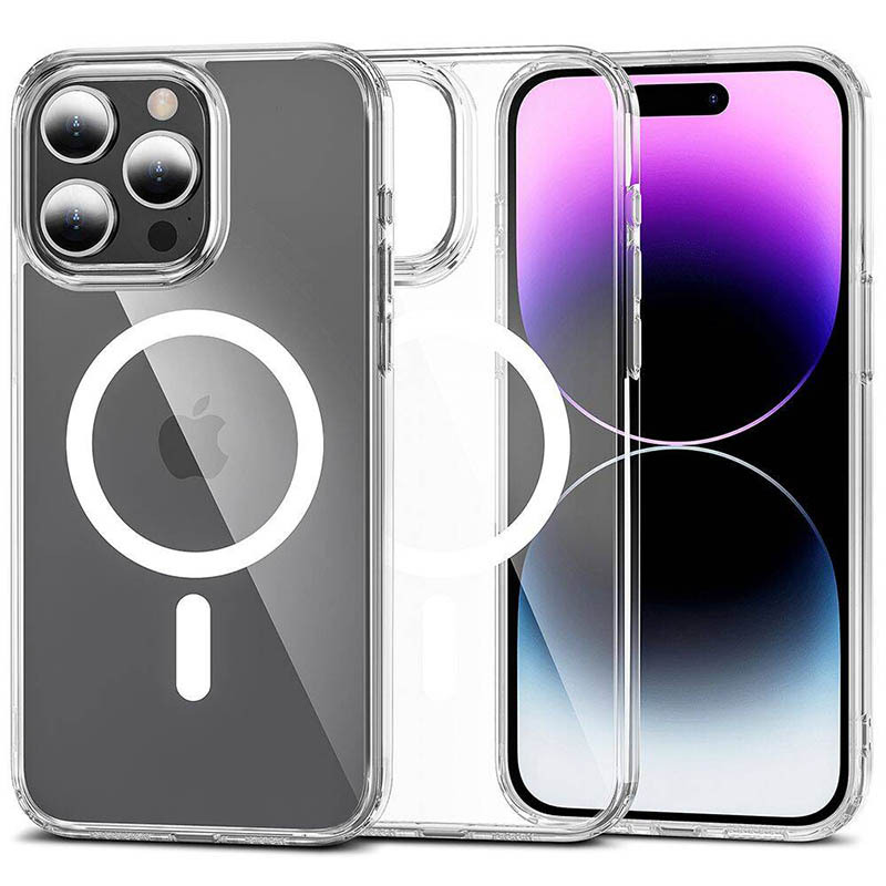 Jual Crystal Armor Mag Case iPhone 15 Pro - Acrylic Clear Casing PC TPU ...