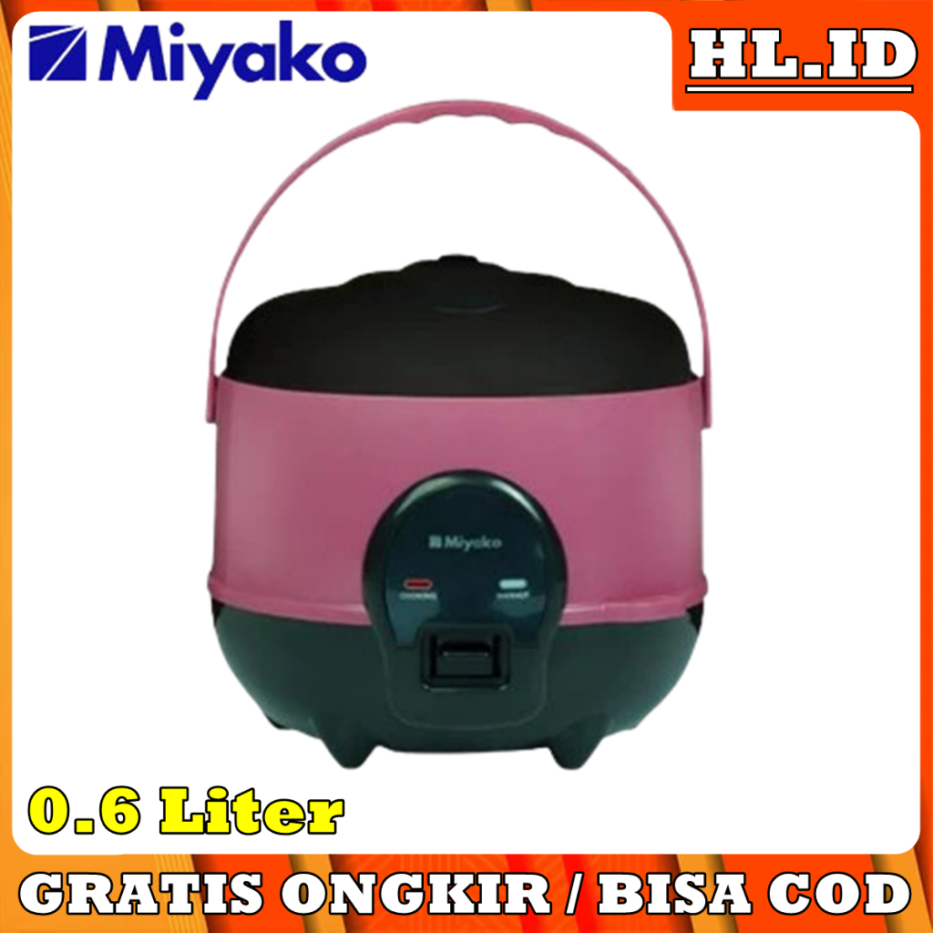 Jual MIYAKO MCM 606 SBC Kapasitas 0.6 Liter Bergaransi Resmi | Shopee ...