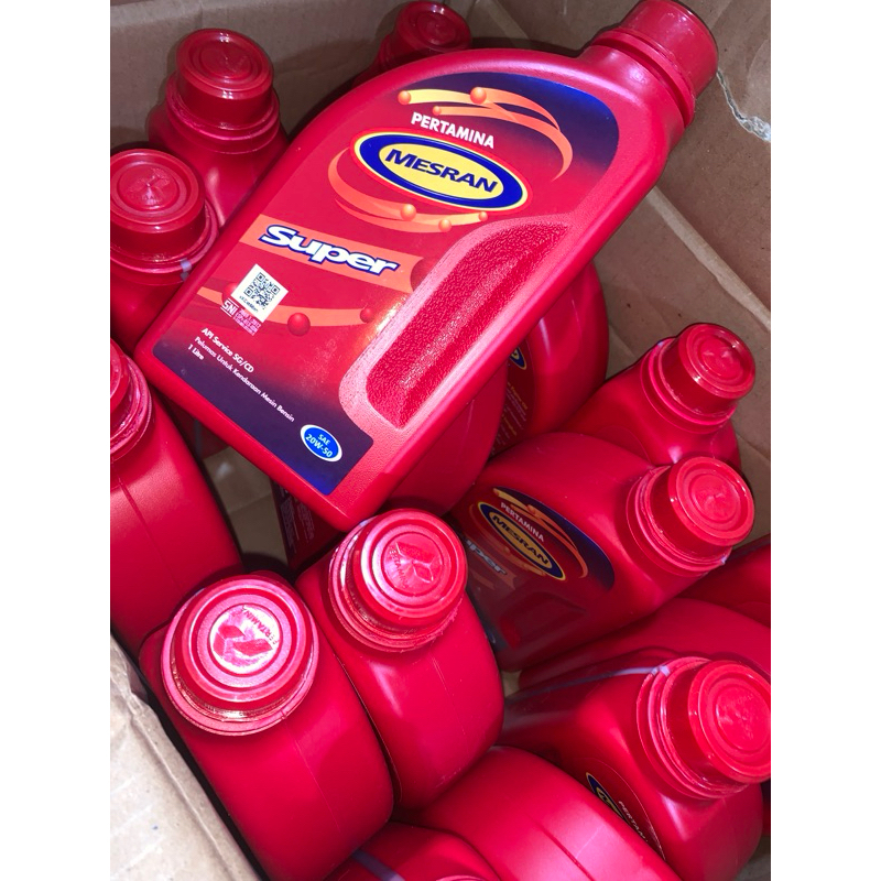Jual OLI MESRAN SUPER PERTAMINA 1L 20W-50 HARGA PERDUS | Shopee Indonesia