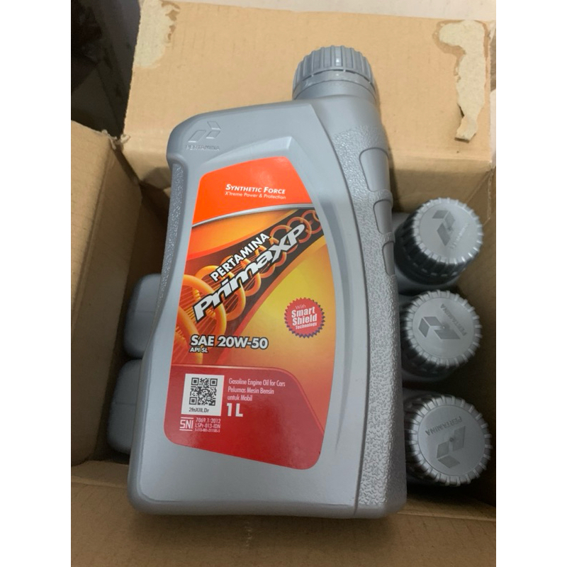 Jual OLI MESIN PRIMA XP ORIGINAL PERTAMINA 20W-50 1 LITER 1L OLI MOBIL ...