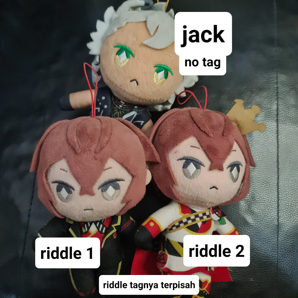 Jual Plushie, Boneka Twisted Wonderland Riddle Rosehearts Heartslabyul ...