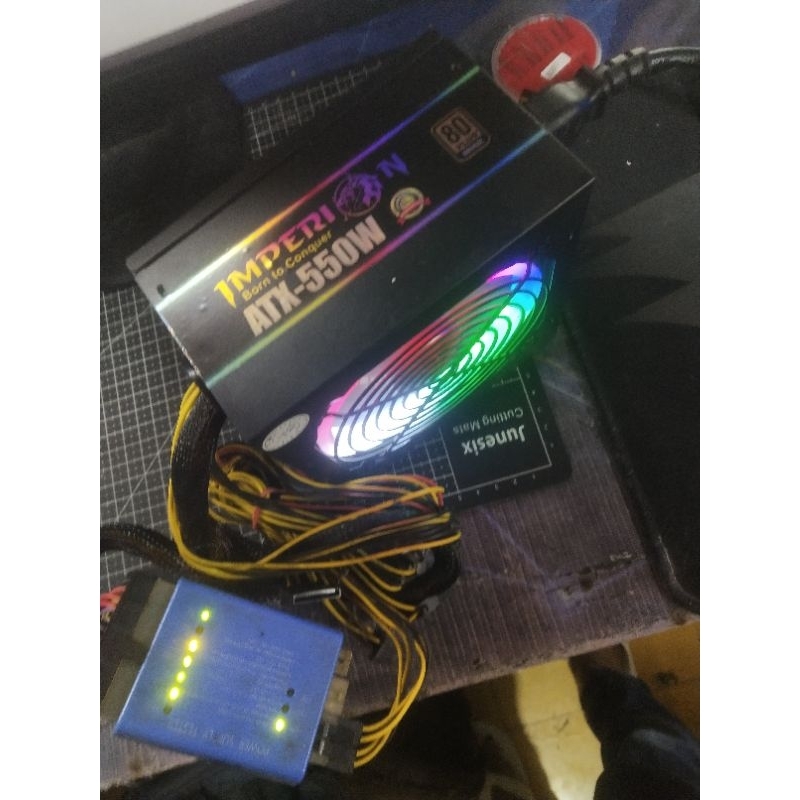 Jual PSU Power suplay 550 watt kabel panjang 80+ | Shopee Indonesia