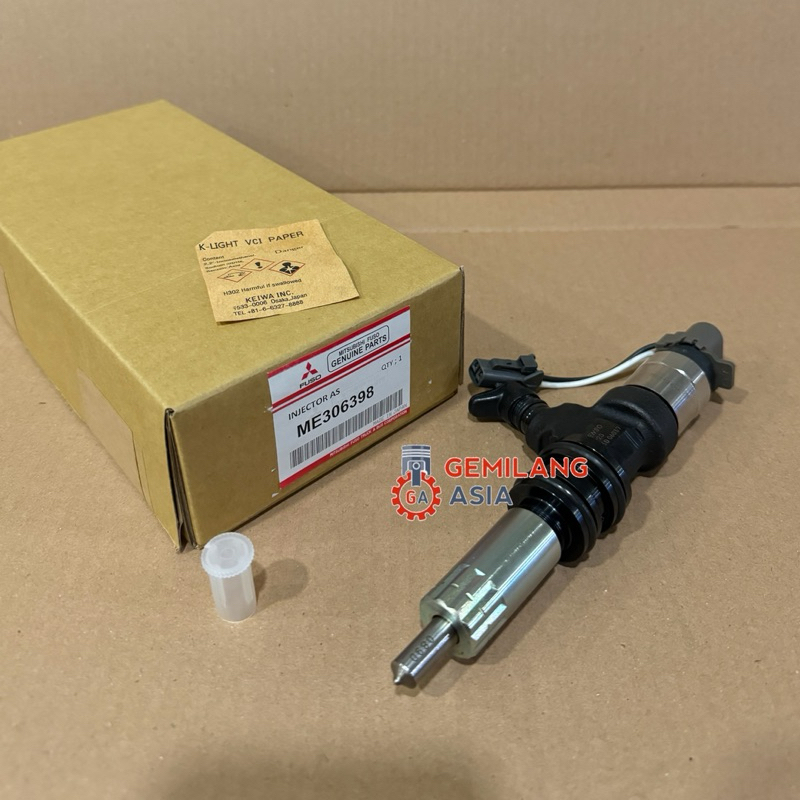 Jual NOZZLE INJECTOR INJEKTOR MITSUBISHI FUSO FN62 FN62F GANJO 6M60 ...