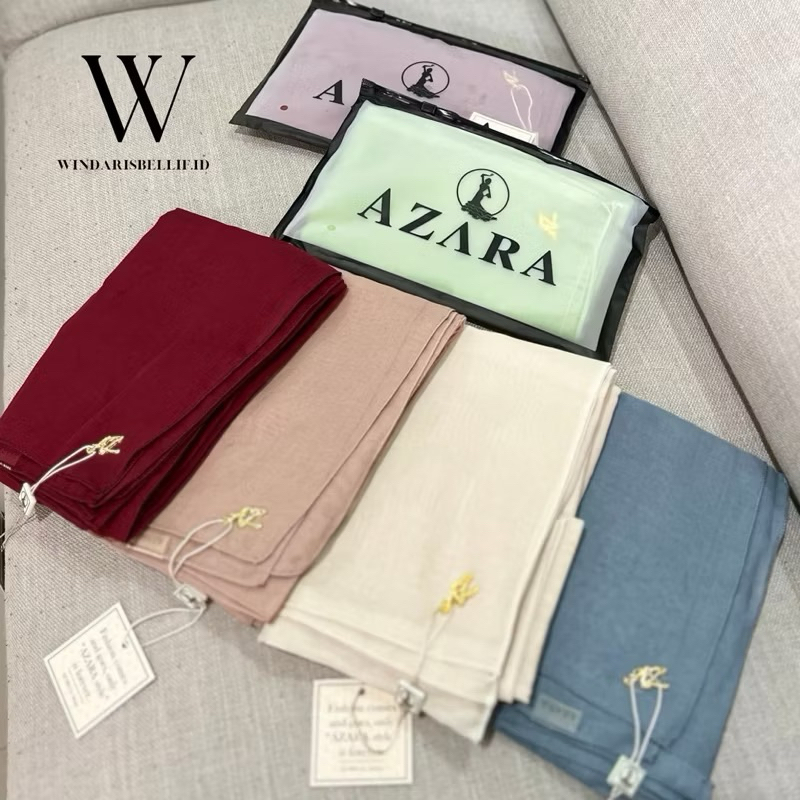 Jual HIJAB PARIS BUCKLE AZARA LOGO POUCH PREMIUM | Shopee Indonesia