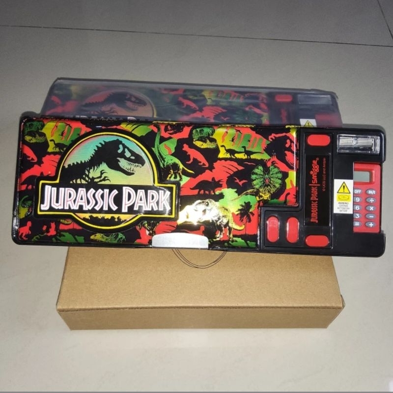 Jual Smiggle Pencil Case Calculator Jurassic Park ORIGINAL | Shopee ...