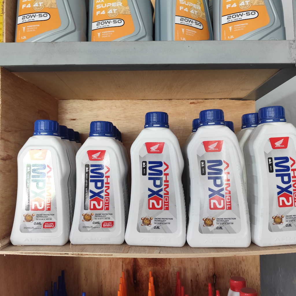 Jual Harga Satu dus (12btl) Oli MPX2 650ml Oli Asli barcode tembus ...