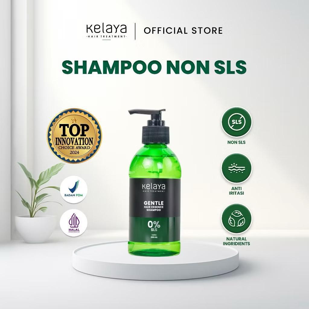 Jual BPOM Kelaya Shampoo Non SLS Gentle Hair Essence 250ml Shampo Sampo ...