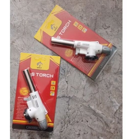 Jual Flame Gun Wolf / Gas torch Wolf / Portable gas wolf | Shopee Indonesia