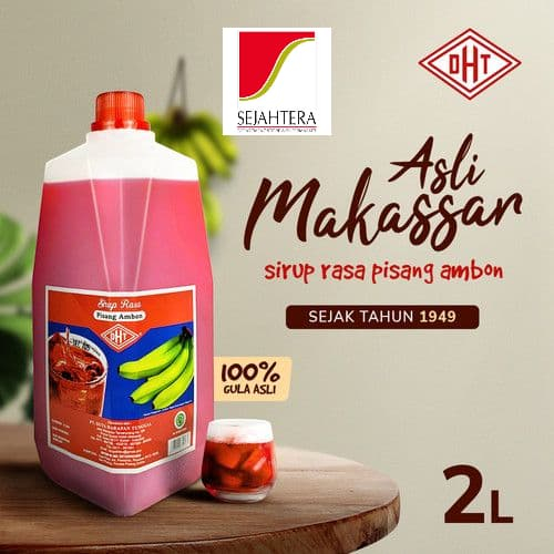 Jual DHT SYRUP PISANG AMBON 2ltr JRG | Shopee Indonesia