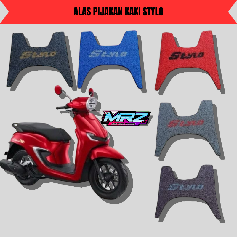 Jual Karpet Alas Kaki Serabut Motor Honda Stylo 160 Bahan Tebal Markaz Racing | Shopee Indonesia