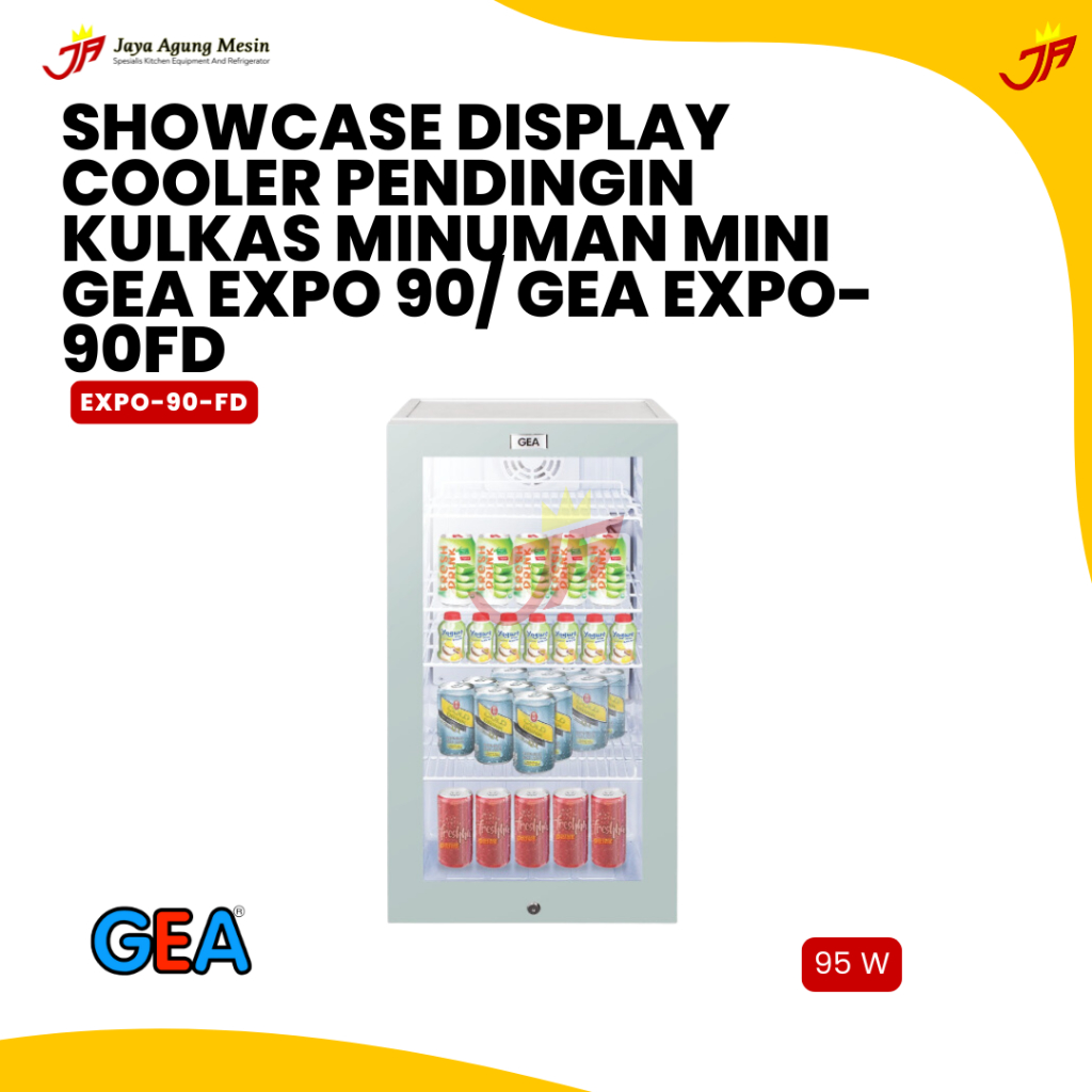 Jual GEA Showcase Display Cooler Pendingin Kulkas Minuman Mini GEA EXPO ...