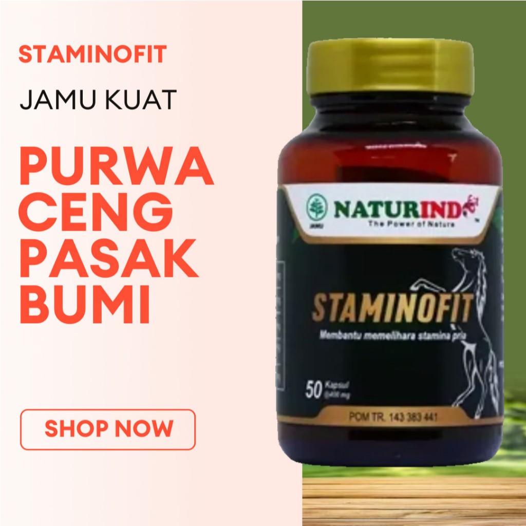 Jual Herbal Stamina Pria Dewasa Staminofit Naturindo Herbal spesial ...