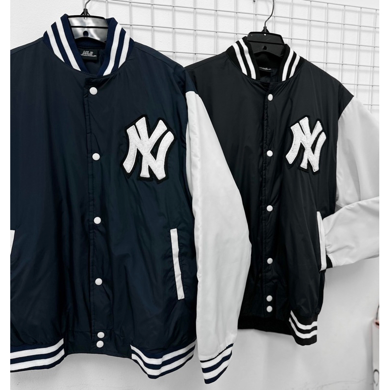 Jual MLBB Colorblock Bomber Jacket (2 Colours) | Shopee Indonesia