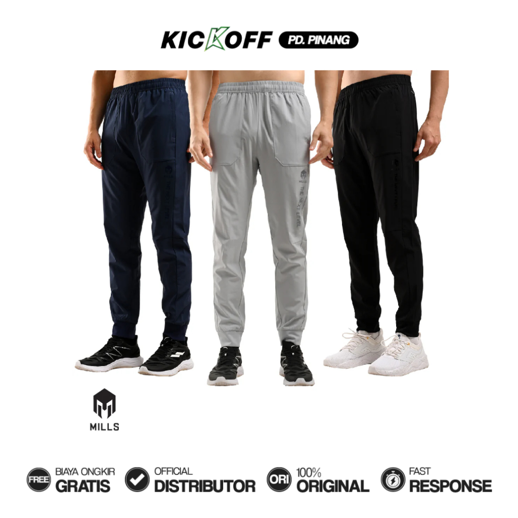 Jual CELANA TRAINING / LONG PANTS MILLS TYSON LONG PANT 2.0 | Shopee ...