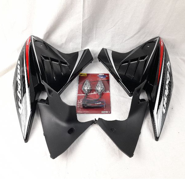 Jual Grill Kuping Tangki Vixion New NVL Sayap Mini Shroud Cobra Special ...
