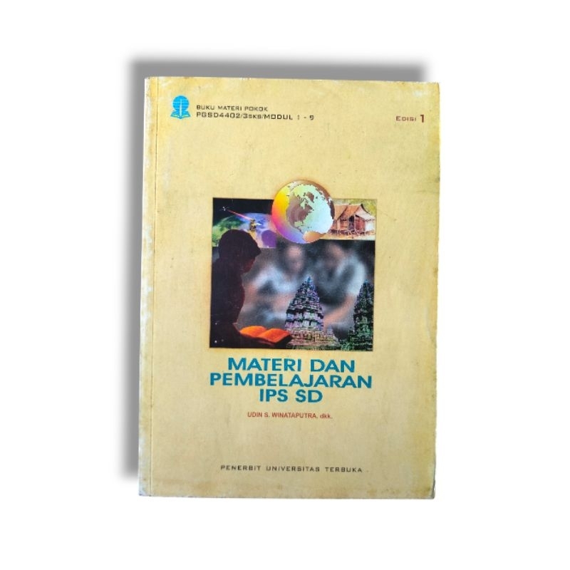 Jual BUKU MATERI DAN PEMBELAJARAN IPS DI SD (UT ORI) | Shopee Indonesia