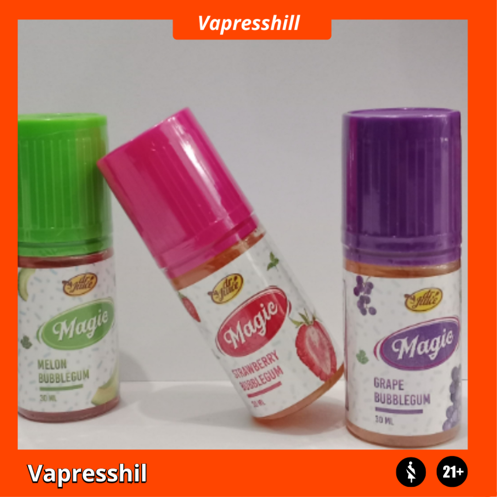 Jual NEW SERIES LIQUID HANNA MAGIC BUBBLEGUM SALTNIC 30ML 100% ORIGINAL ...