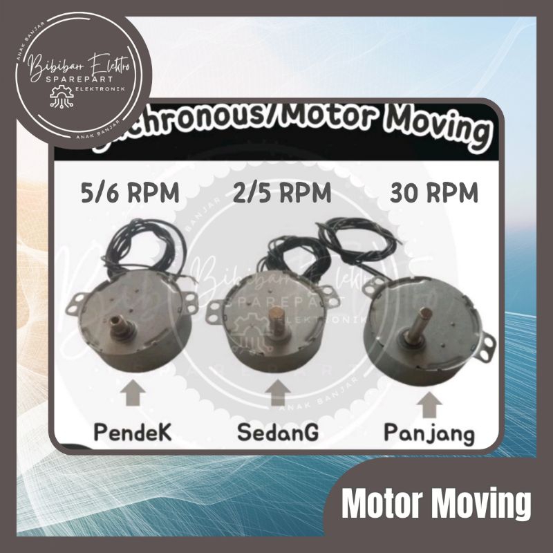Jual Synchronous Dinamo/Motor Moving penetas telur, Pemutar mesin dsb ...