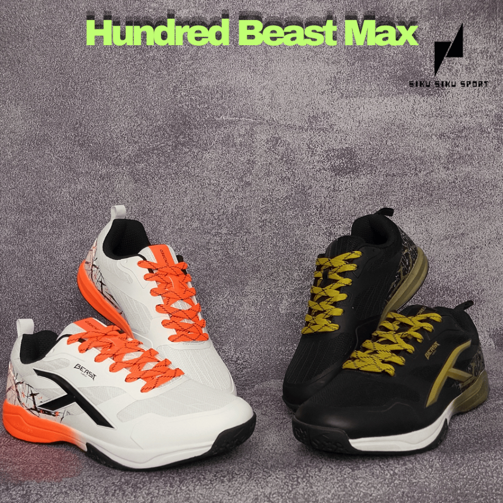 Jual Sepatu Badminton Hundred Beast Max | Shopee Indonesia
