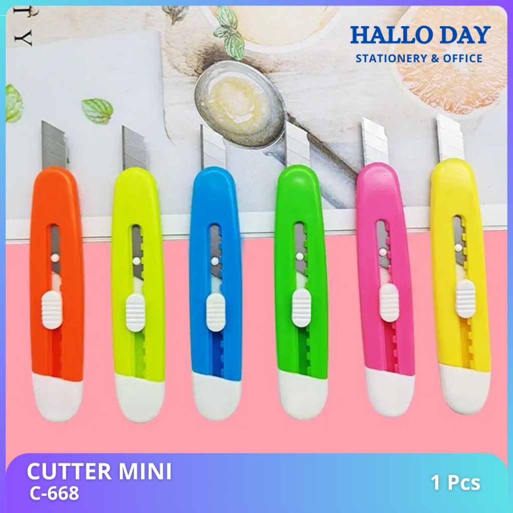 Jual HD Cutter Mini Portable Motif Lucu/Cutter Kecil/Pemotong | Shopee ...