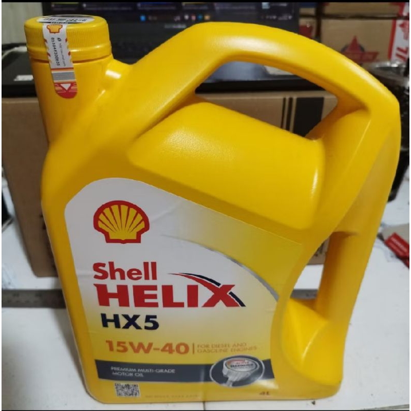 Jual Shell Helix Hx5 15/40 4L Oli Shell Hx5 15/40 4L Hx 5 Galon ...
