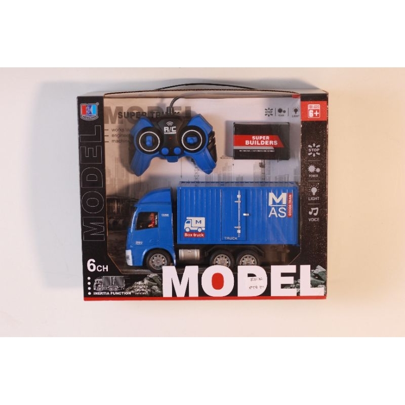 Jual Mobil RC Box Truk Muatan Kayu – Remote Control, Baterai Cas, 6CH ...