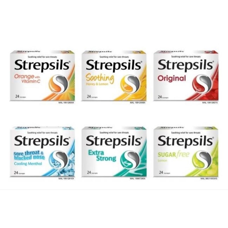 Jual Strepsils Permen Pelega Tenggorokan isi 8 Butir | Shopee Indonesia