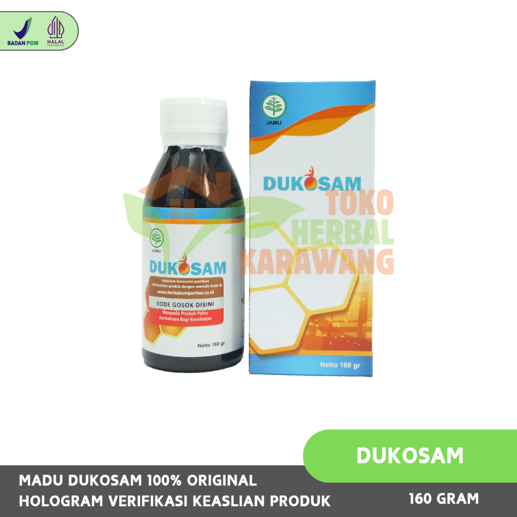 Jual Dukosam 160gr - Original 100% Madu Herbal Atasi Asam Urat ...