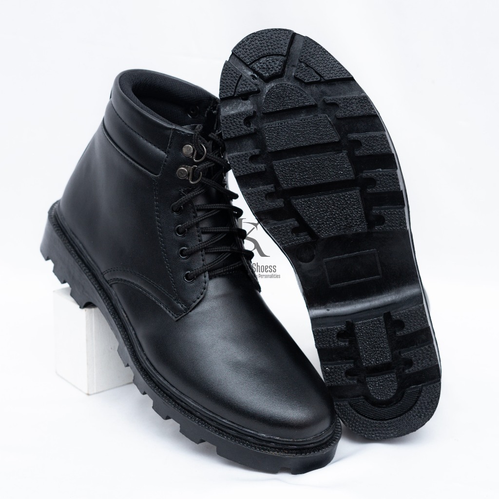 Jual KShoes Sepatu PDH Polri Tni Security Satpam Dinas Kerja Pantofel ...