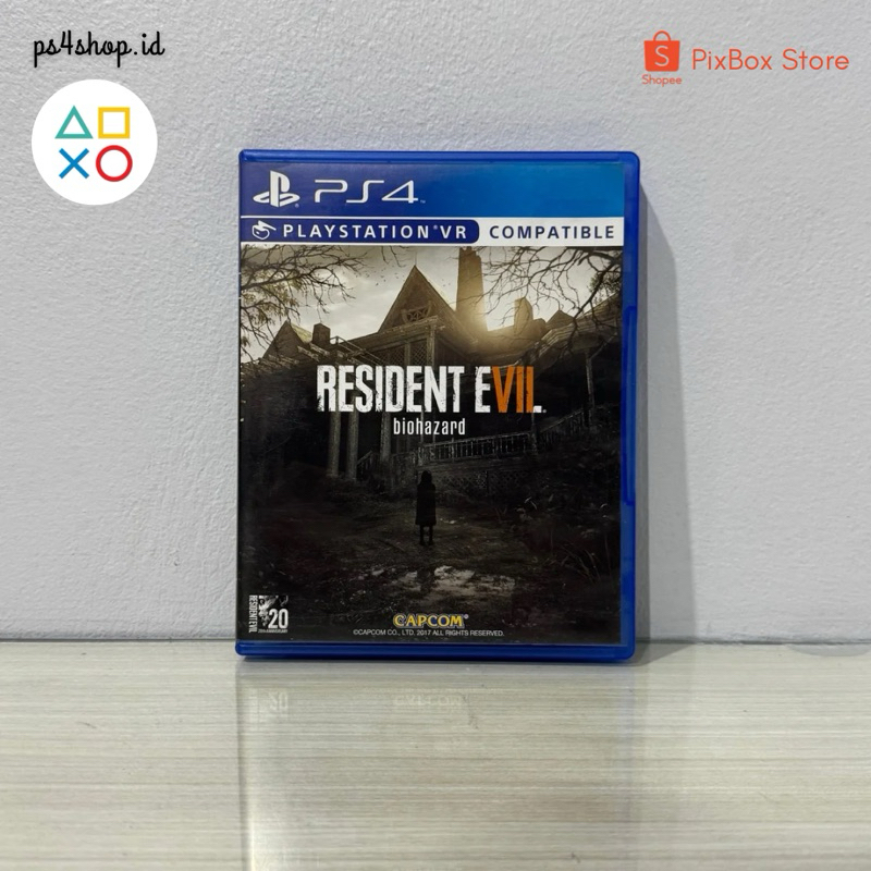 Jual BD KASET RESIDENT EVIL 7 BIOHAZARD PS4 SECOND BEKAS RE 7 GAME HOROR SUPER SERU | Shopee ...