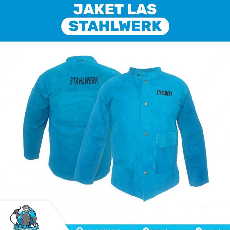 Jual KODE W63B Jaket Las Welding Jacket Stahlwerk | Shopee Indonesia