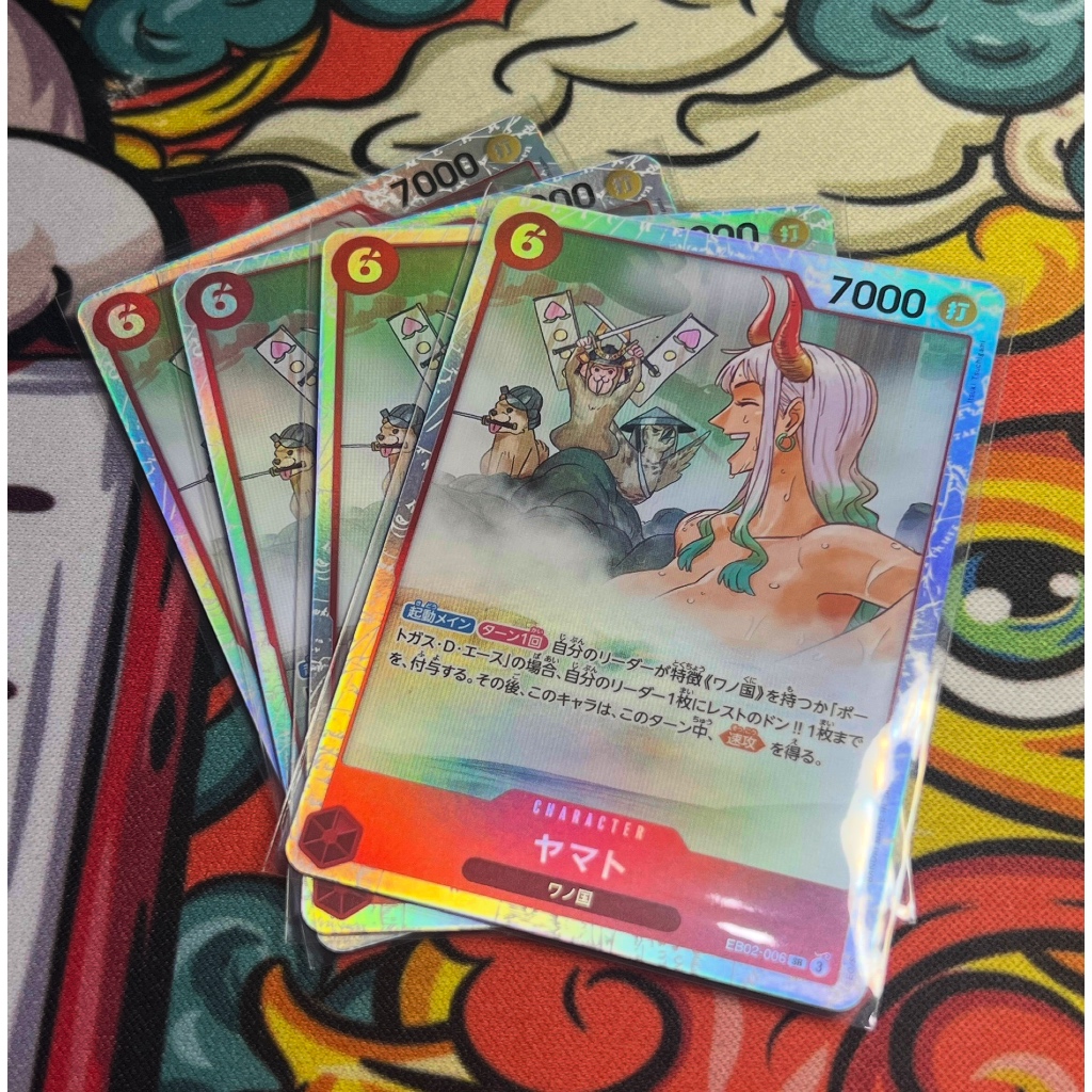Jual Card Playset SR Yamato EB02-006 JP One Piece | Shopee Indonesia