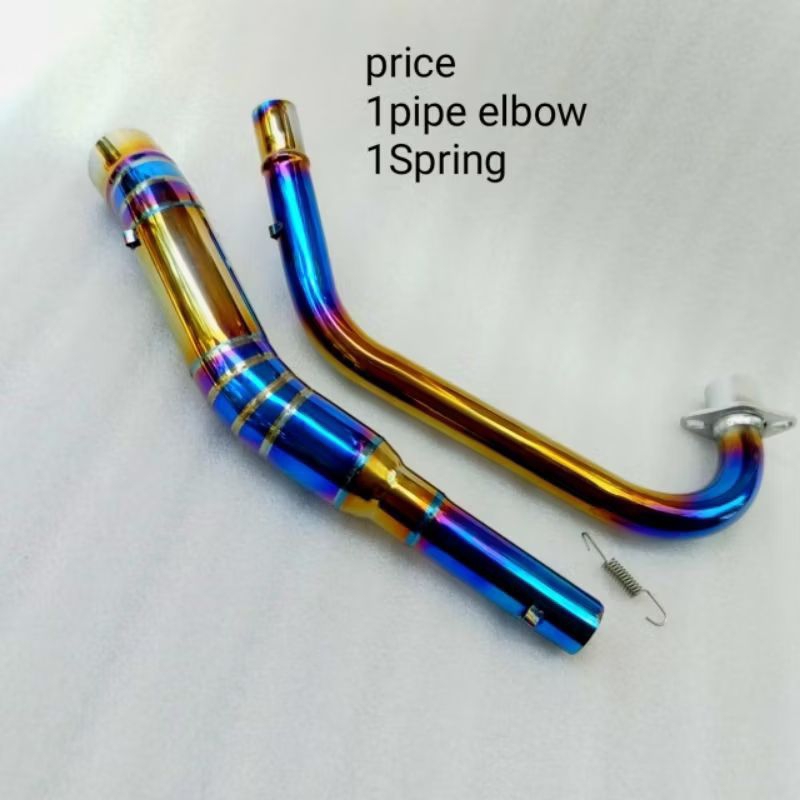 Jual (BG)51mm big elbow stainless for Tmx 125/155 Rusi tc 125/150 ...