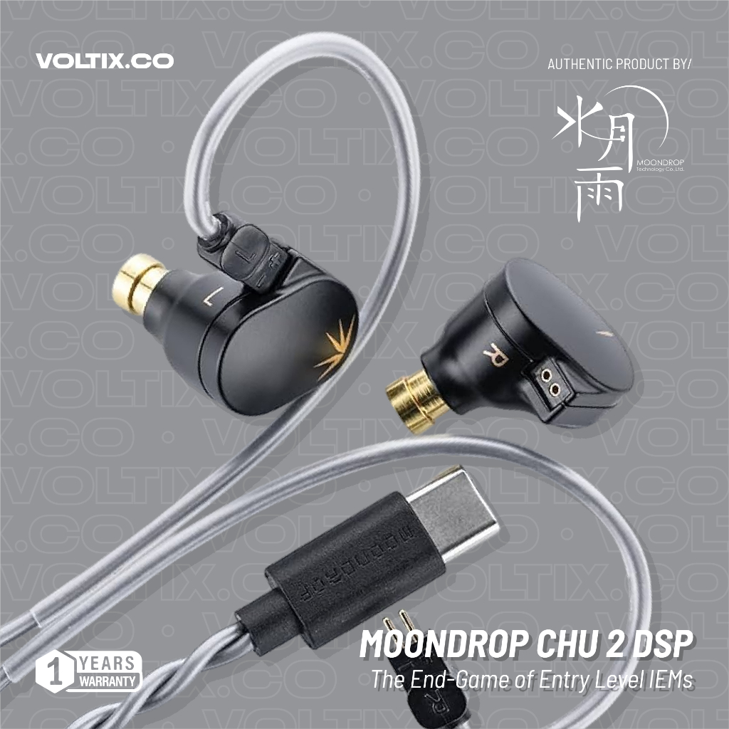 Jual Moondrop CHU 2 DSP In Ear Monitor Earphone With Mic & Type-C Plug ...