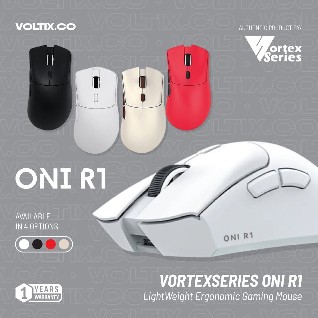 Jual VortexSeries ONI R1 LightWeight Ergonomic Wireless Gaming Mouse | Shopee Indonesia