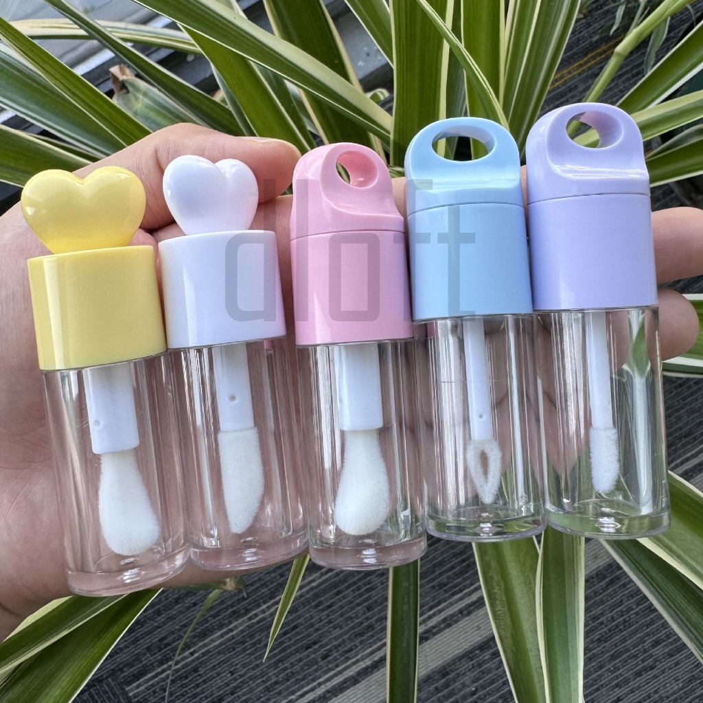 Jual Botol lip 4ml Botol Lip Gloss kosong/lip cream/lipstick bentuk ...