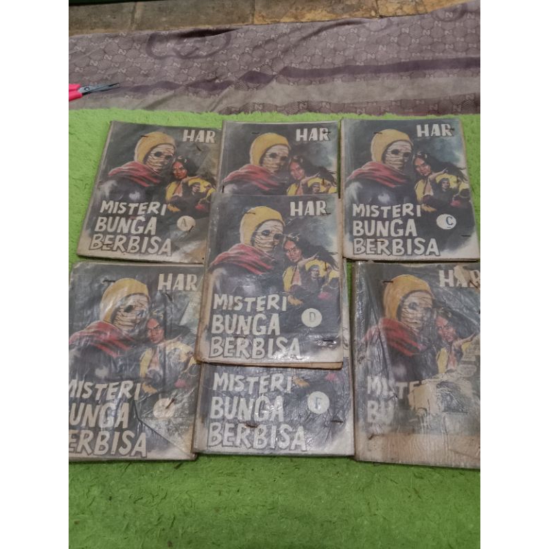 Jual Komik Indonesia jadul karya Har Misteri bunga berbisa kondisi apa ...