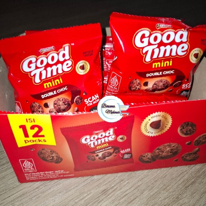 Jual Mini Good Time Arnotts 1 box isi 12 goodtime | Shopee Indonesia