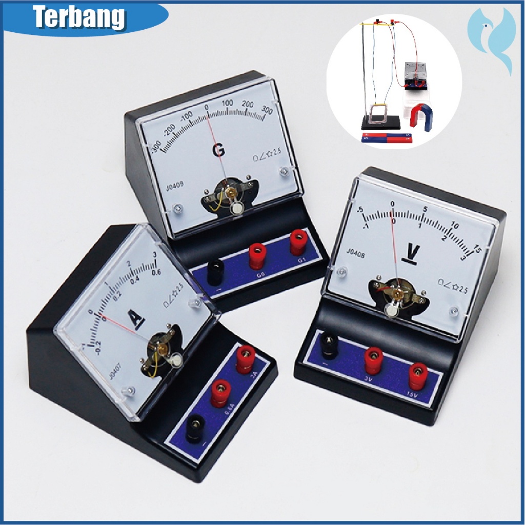 Jual Alat Ukur Listrik Fisika Ampere Meter DC Volt Meter DC Ampere ...