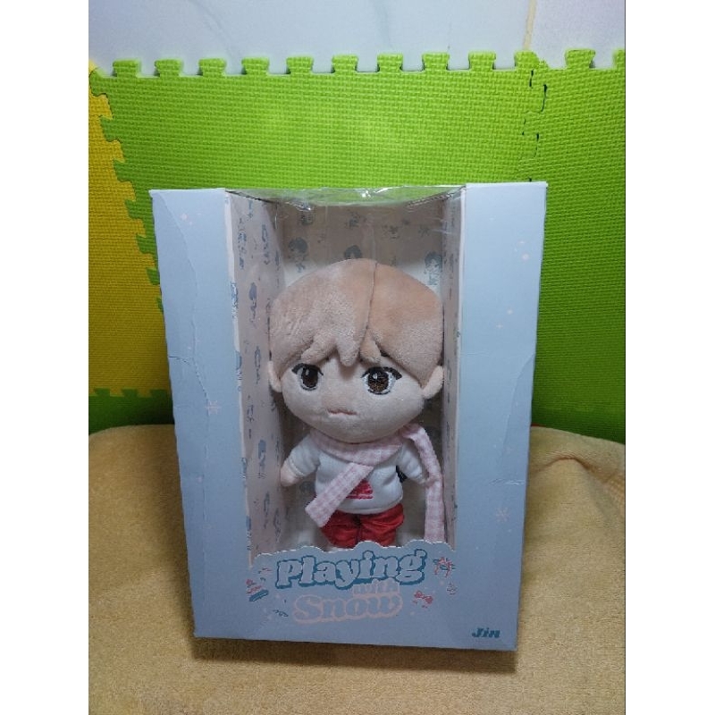 Jual Doll boneka Tinytan Seokjin playing with snow BTS JIN | Shopee ...