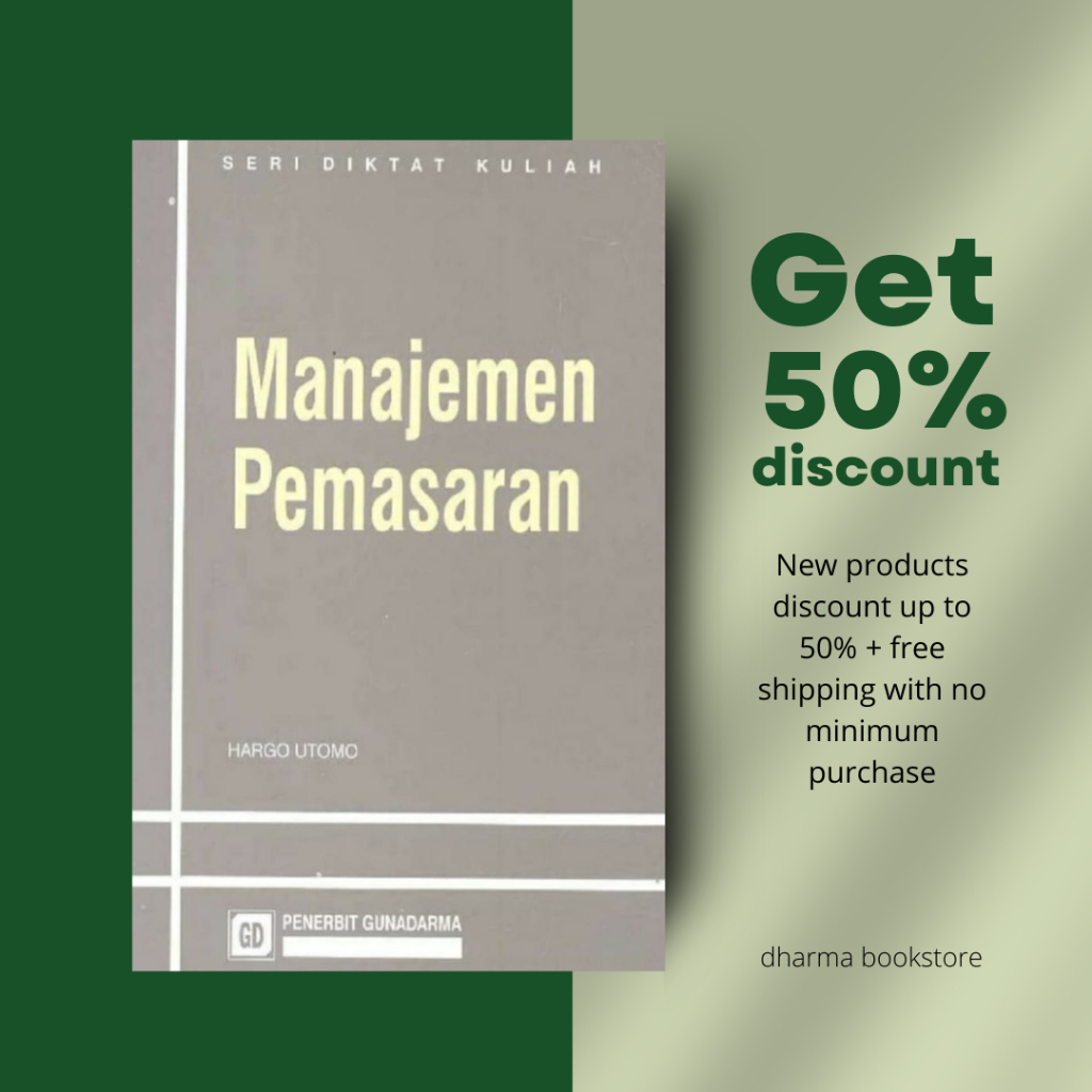 Jual Manajemen Pemasaran By Hargo Utomo | Shopee Indonesia