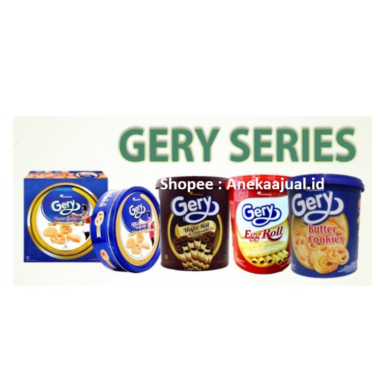 Jual GERY SERIES / GERY EGGROLL GERY EGG ROLL / GERY BUTTER COOKIES ...