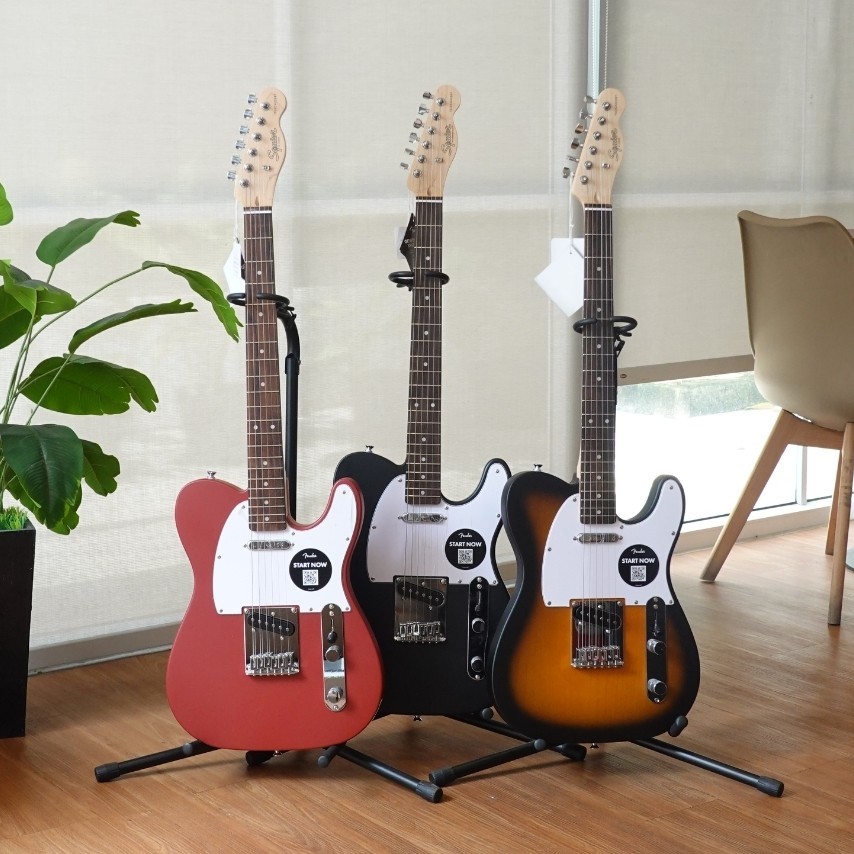 Jual Squier Debut Series Telecaster Electric Guitar, Laurel FB | Shopee Indonesia