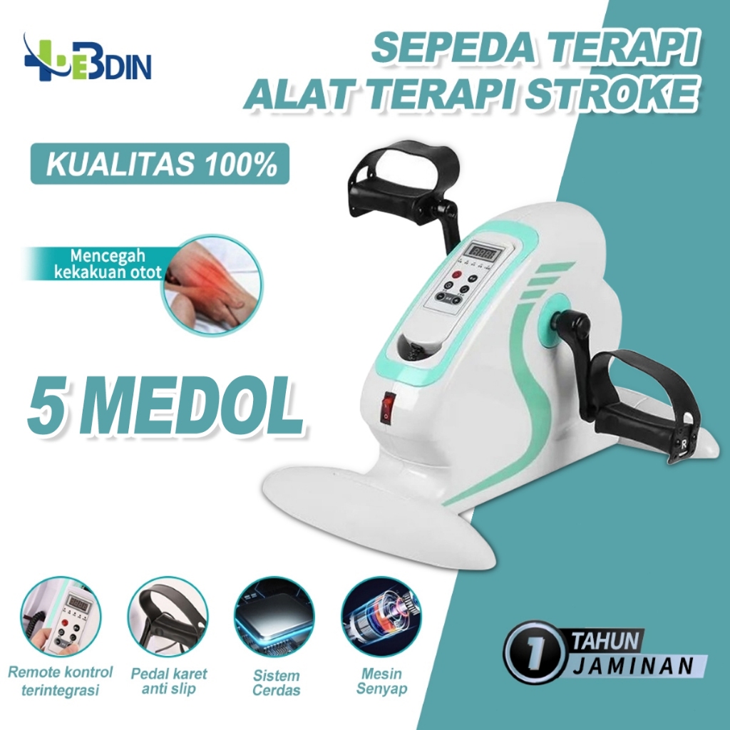 Jual BD⚡COD⚡ Sepeda terapi Alat Terapi Stroke Manula Fisioterapi Kaki ...