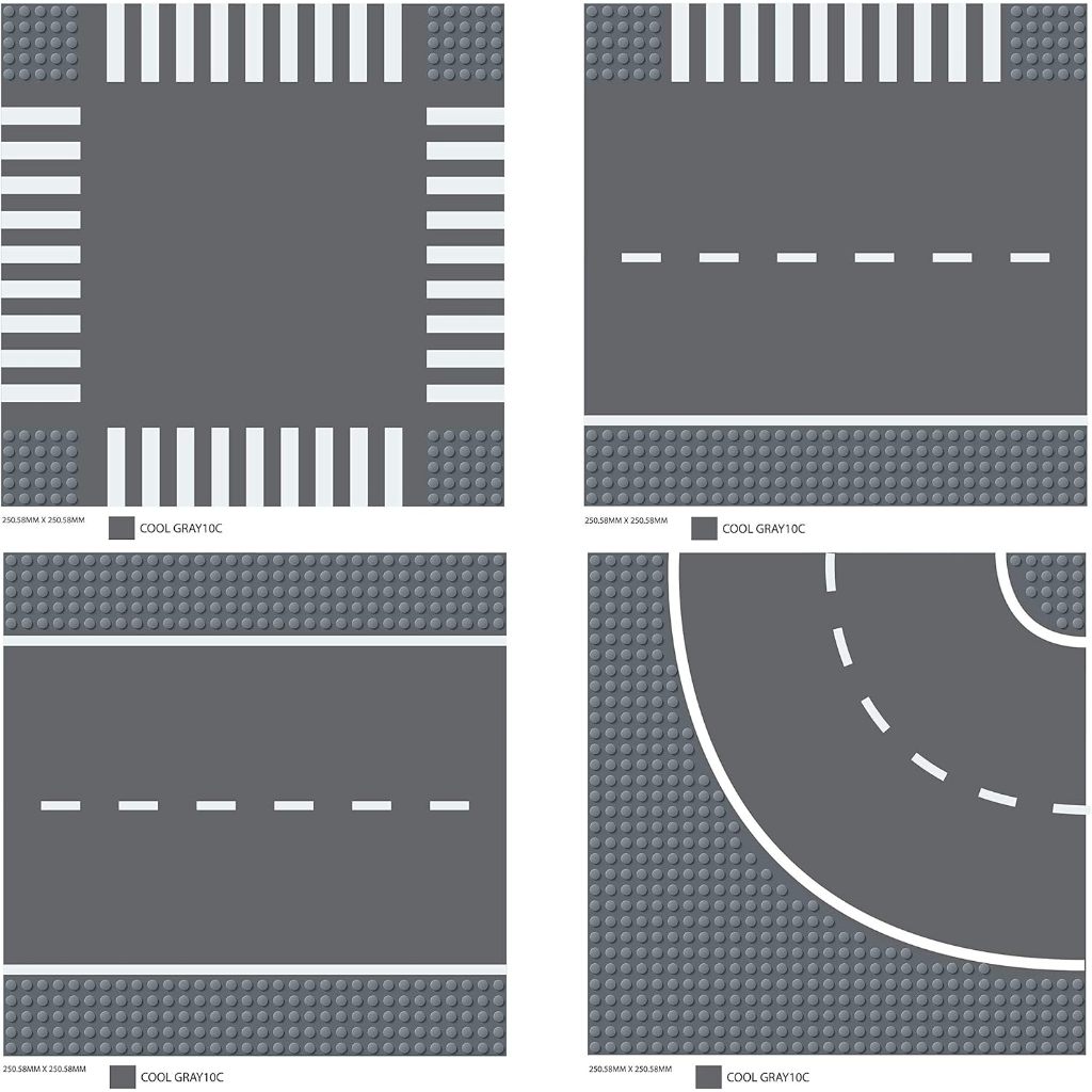 Jual Base Plate Block Jalan Raya Building Blok City Street Road Bricks ...