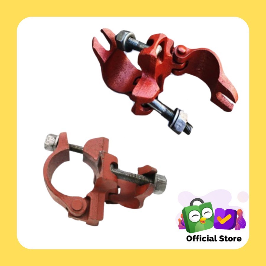 Jual KLEM PIPA SCAFFOLDING MATI / CLAM SWIVEL SCAFFOLDING BAHAN BESI ...